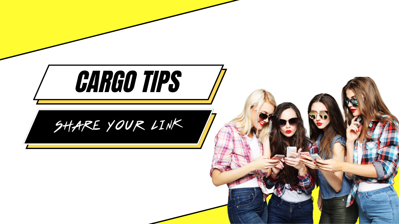 How should I share my Cargo link? – Cargo